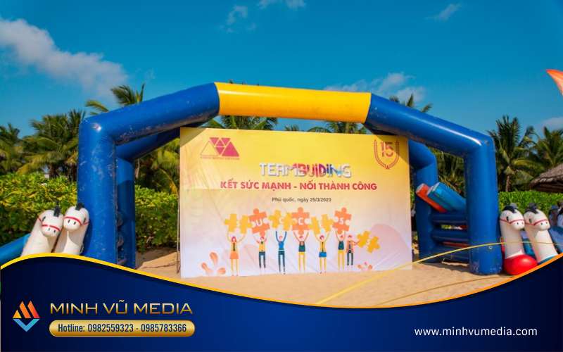 Gợi Ý 50+ Backdrop Team Building Ấn Tượng, Sáng Tạo, Độc Đáo